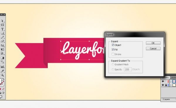 Create a Ribbon in Adobe Illustrator Tutorial (2025)