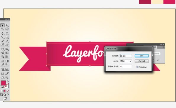 Create a Ribbon in Adobe Illustrator Tutorial (2025)
