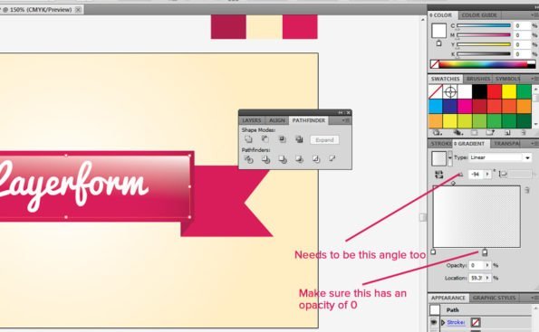 Create a Ribbon in Adobe Illustrator Tutorial (2025)