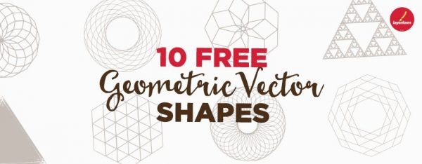 10 FREE Geometric Vector Shapes - Layerform