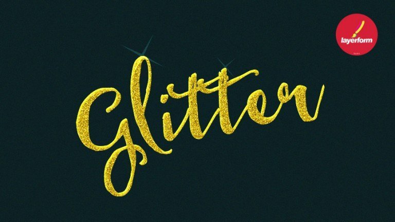 Learn How to Create a Gold Glitter Text Effect in Photoshop