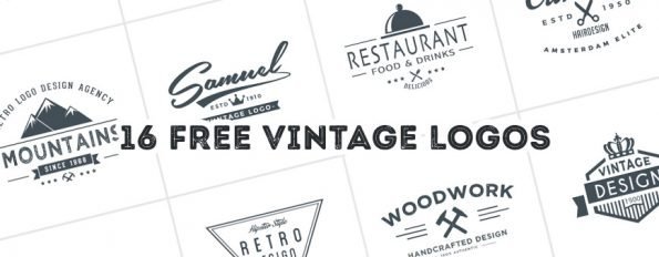 16 Free Vintage Logos by Layerform.com
