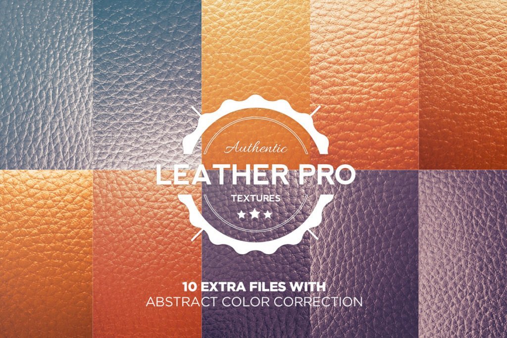 20 Leather Pro Textures - Layerform