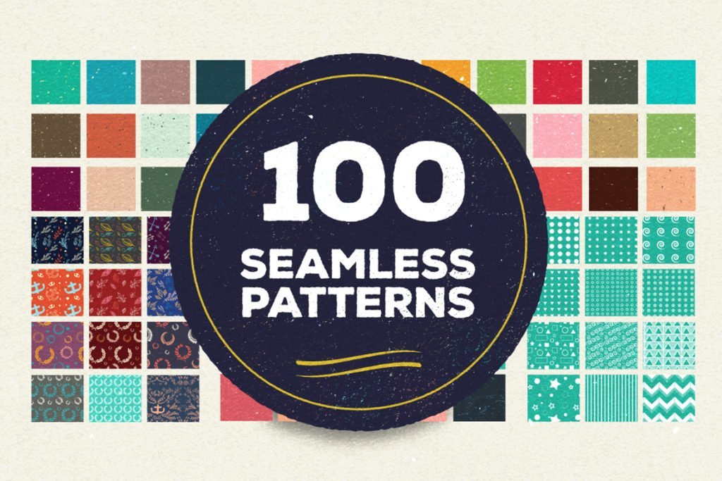 100 Vector Patterns Bundle - Layerform
