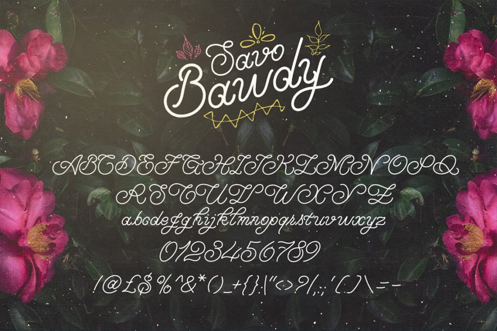 Meet Manny Handcrafted Typeface by Layerform Design Co