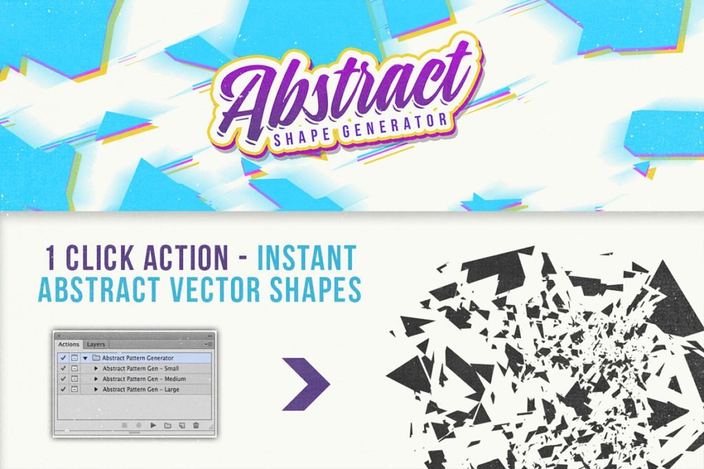 Abstract Vector Shape Generator - Layerform
