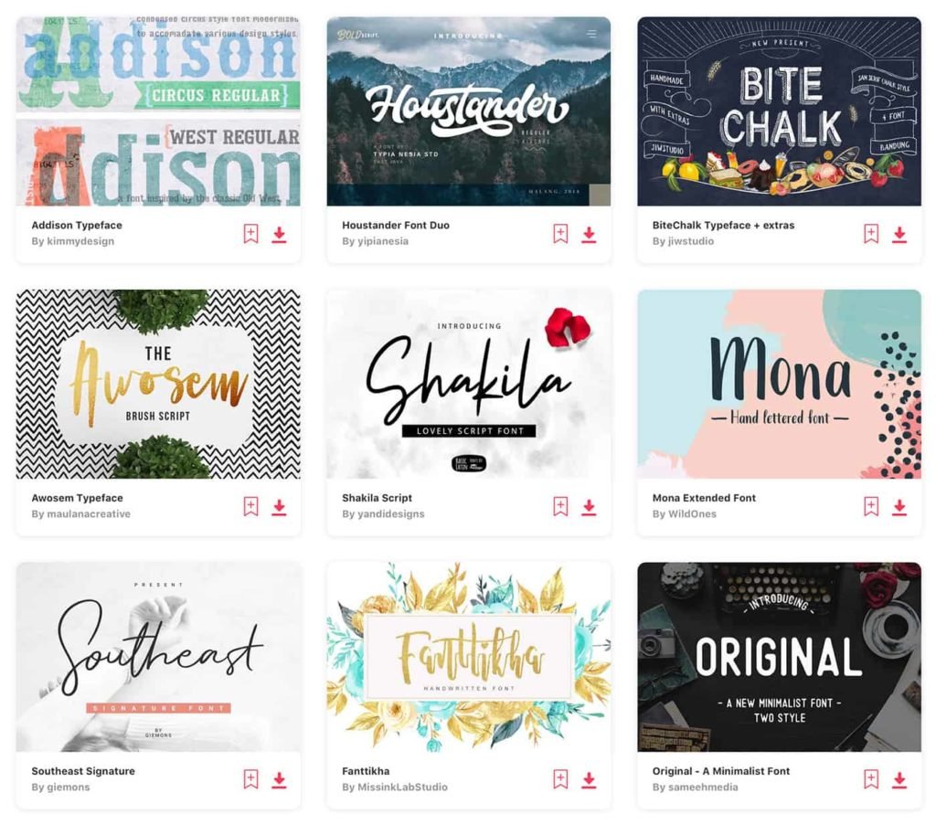 The Best Script Fonts on Envato Elements (2026 UPDATED)