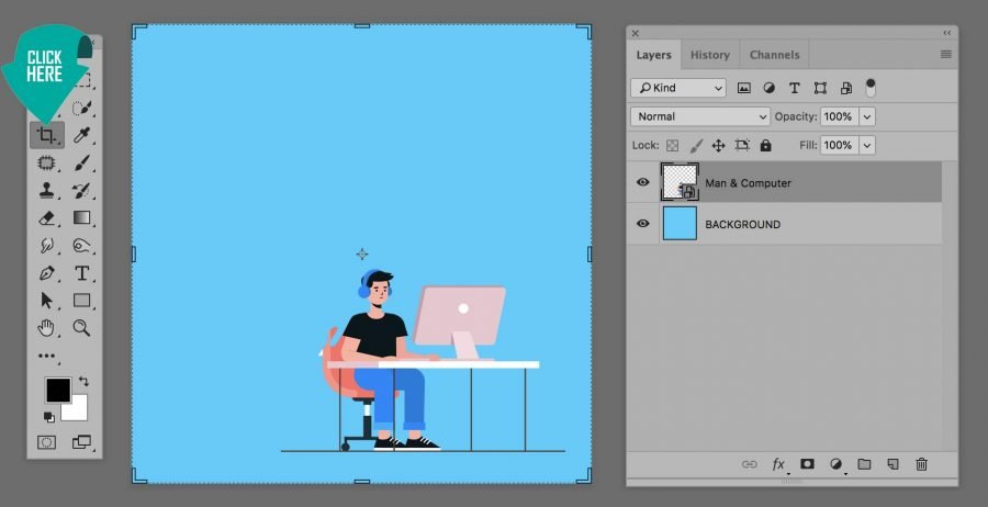 How to Crop a Layer in Photoshop (2025 UPDATED)