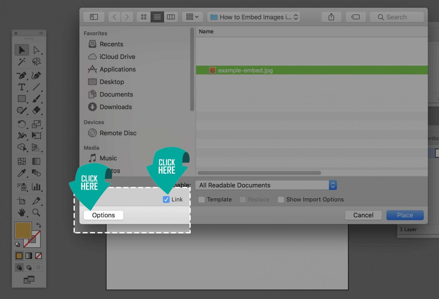 How To Embed Images In Illustrator 2023 UPDATED 