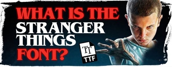 What Is The Stranger Things Font? (Download) - Layerform